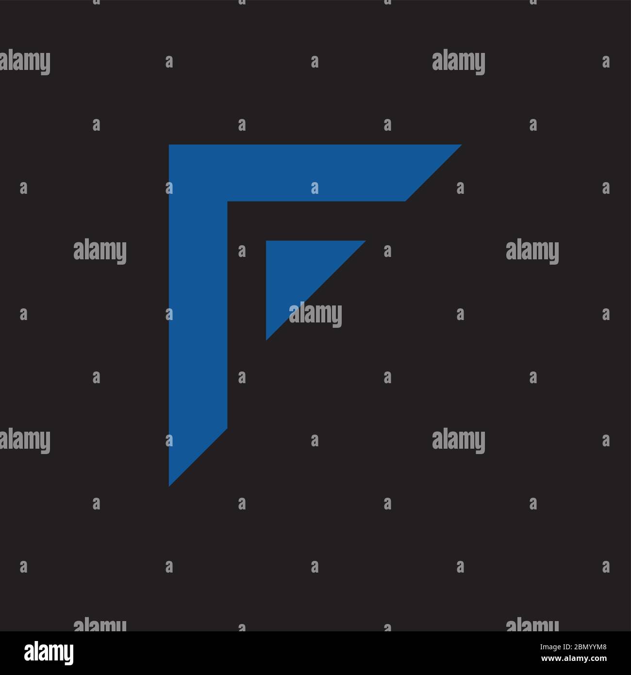 Initial letter ff logo or f logo vector design template Stock Vector ...