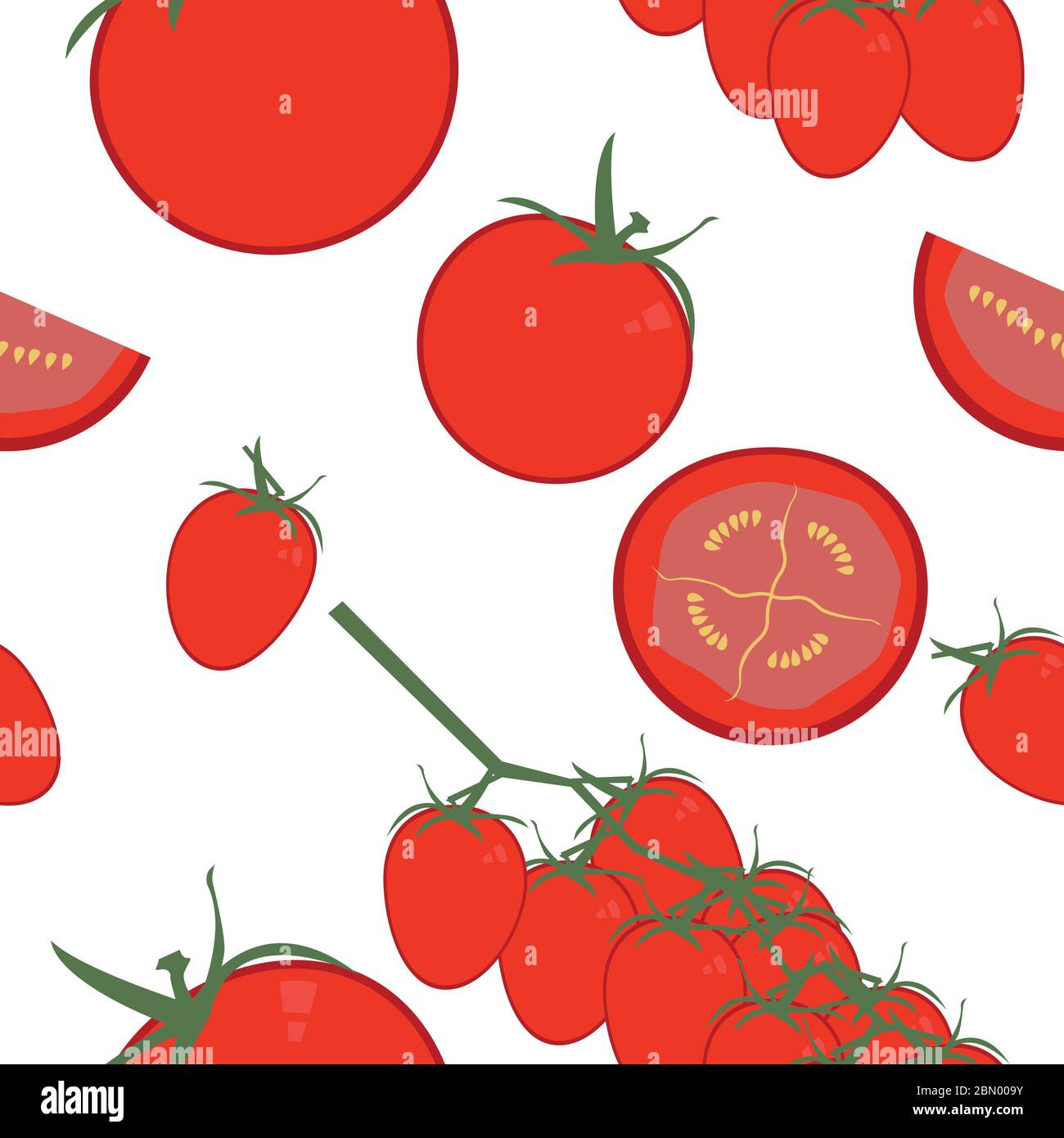 Tomato plant Stock Vector Images - Alamy