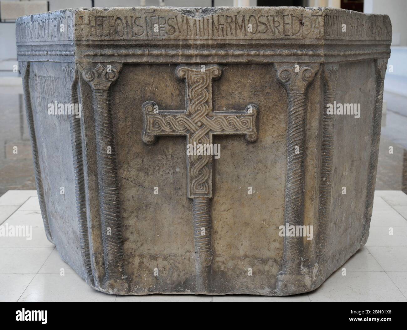 Baptismal font of duke viseslav hi-res stock photography and images - Alamy