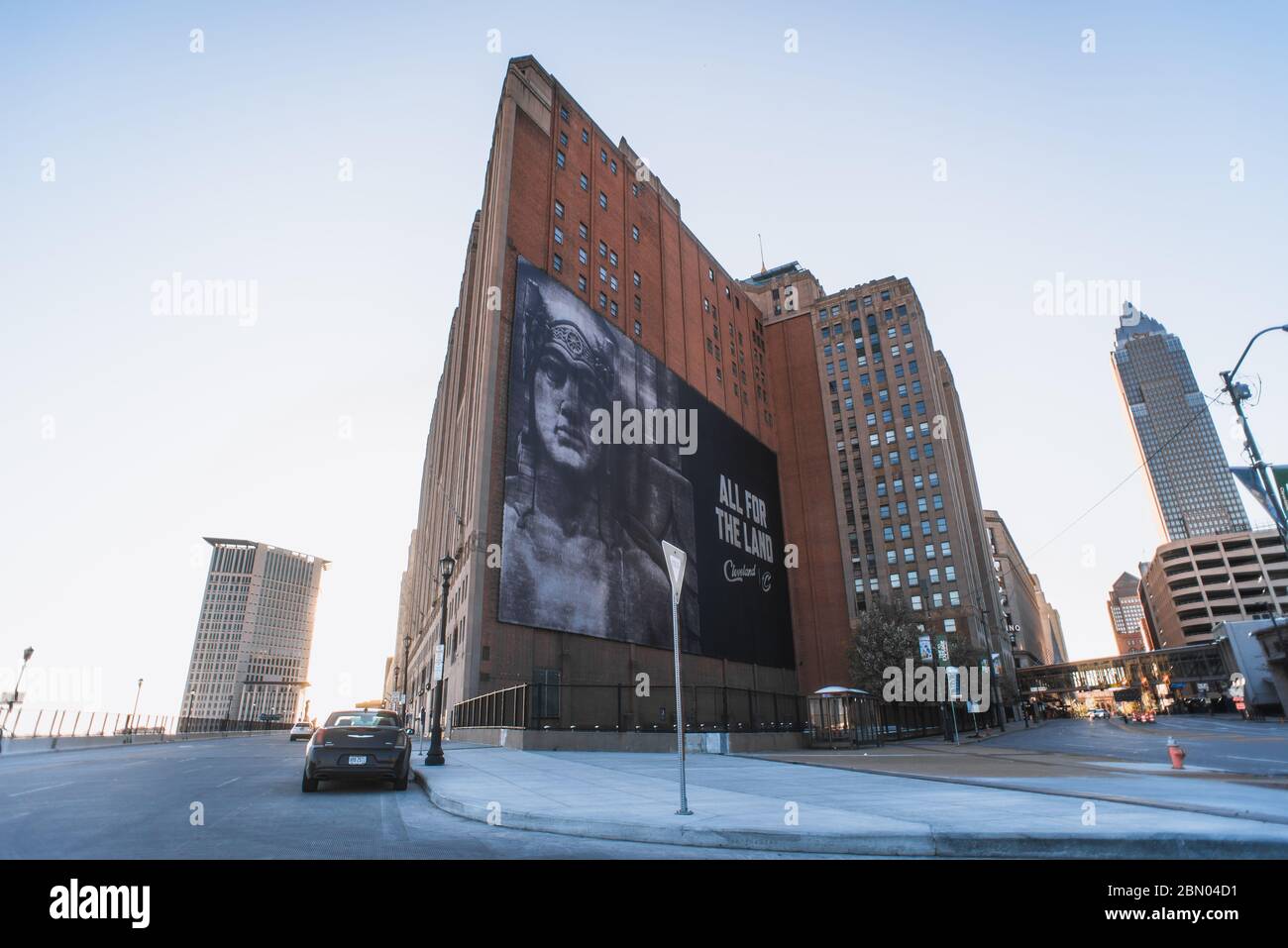 Cleveland City Banner Stock Photo - Alamy