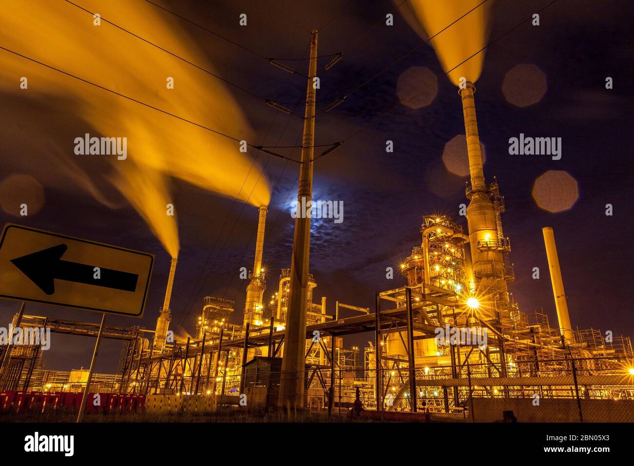 MOSSVILLE: WHEN GREAT TREES FALL, One of the 14 petrochemical plants in ...