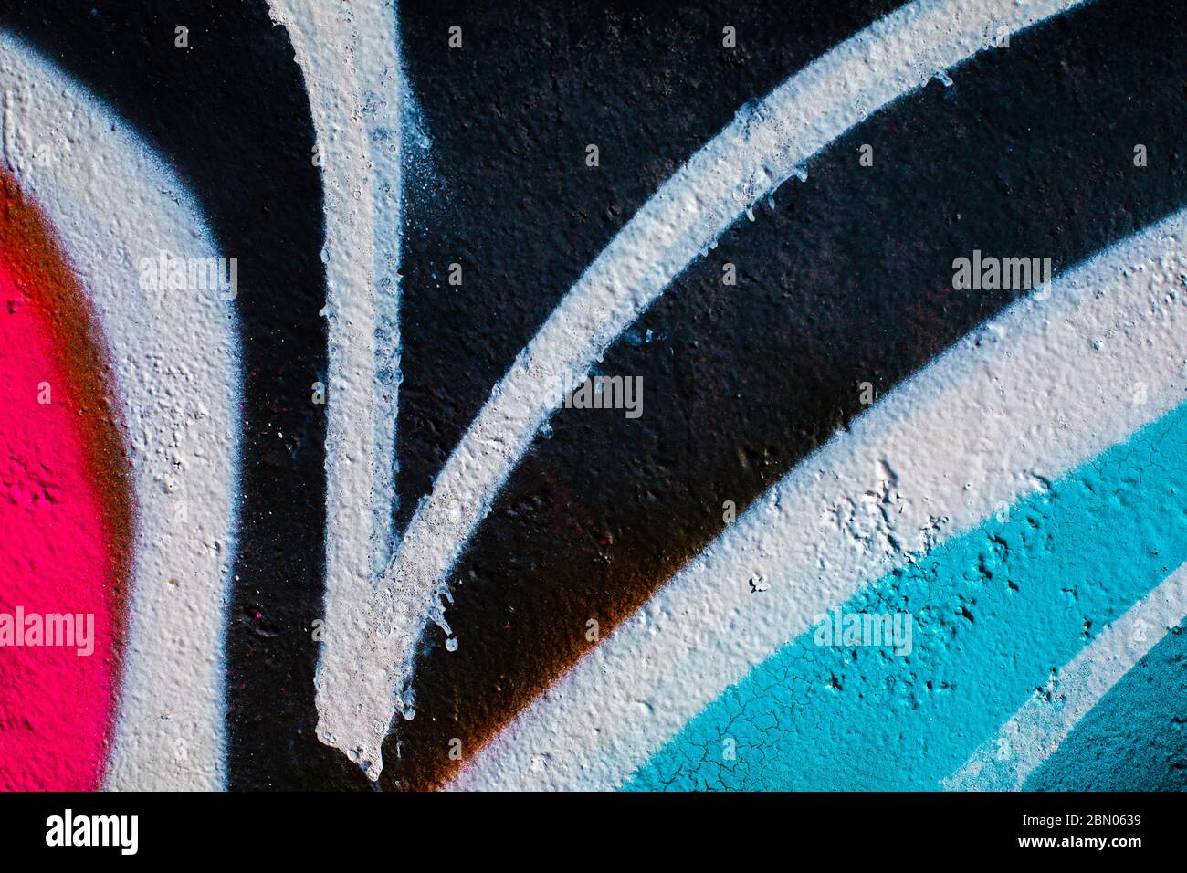 Closeup of colorful urban wall texture. Modern pattern for wallpaper ...