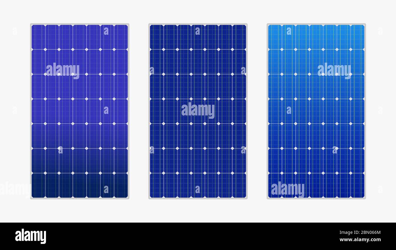 Solar system on roof Stock Vector Images - Alamy