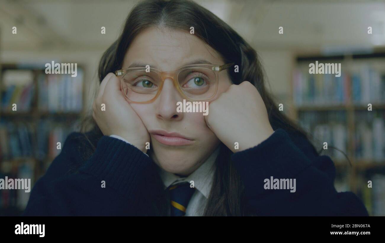 HOW TO BUILD A GIRL, from left: Alfie Allen, Beanie Feldstein, 2019 ...