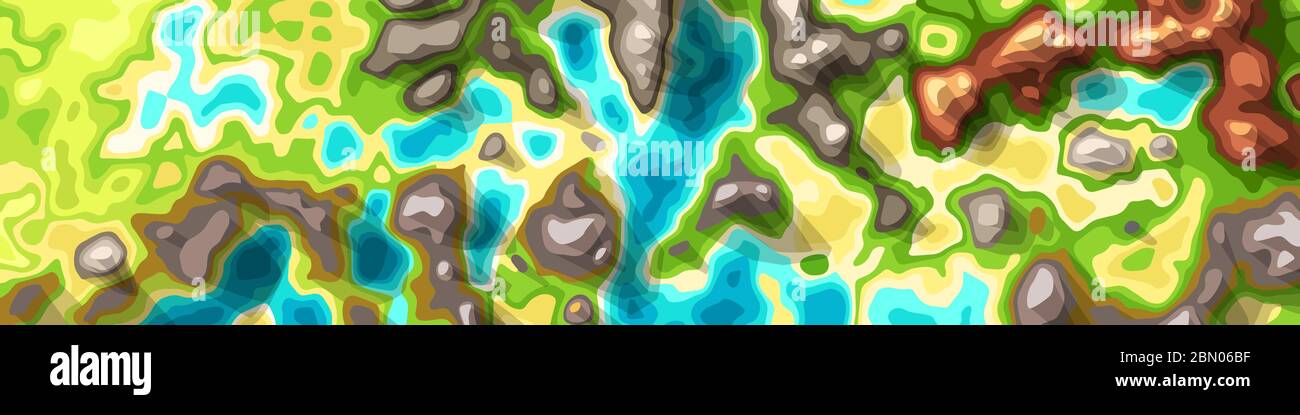 wide landscape view from top Stock Vector Image & Art - Alamy