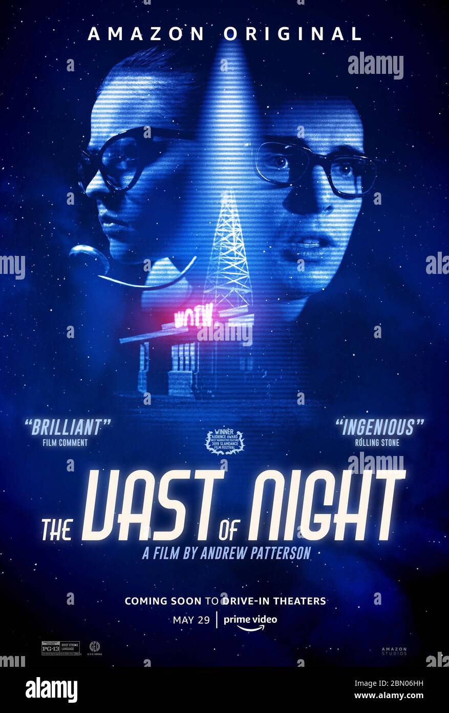 THE VAST OF NIGHT, US poster, from left: Sierra McCormick, Jake ...