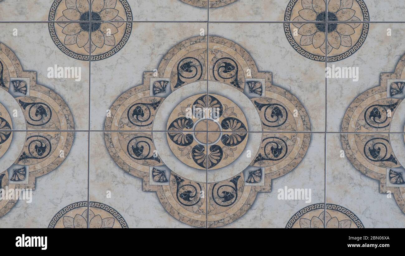 Vintage floor tiles hi-res stock photography and images - Alamy