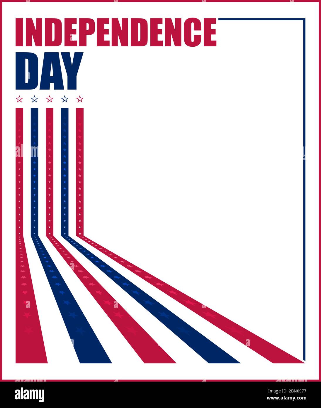Vector illustration for US Independence Day celebration Stock Vector ...
