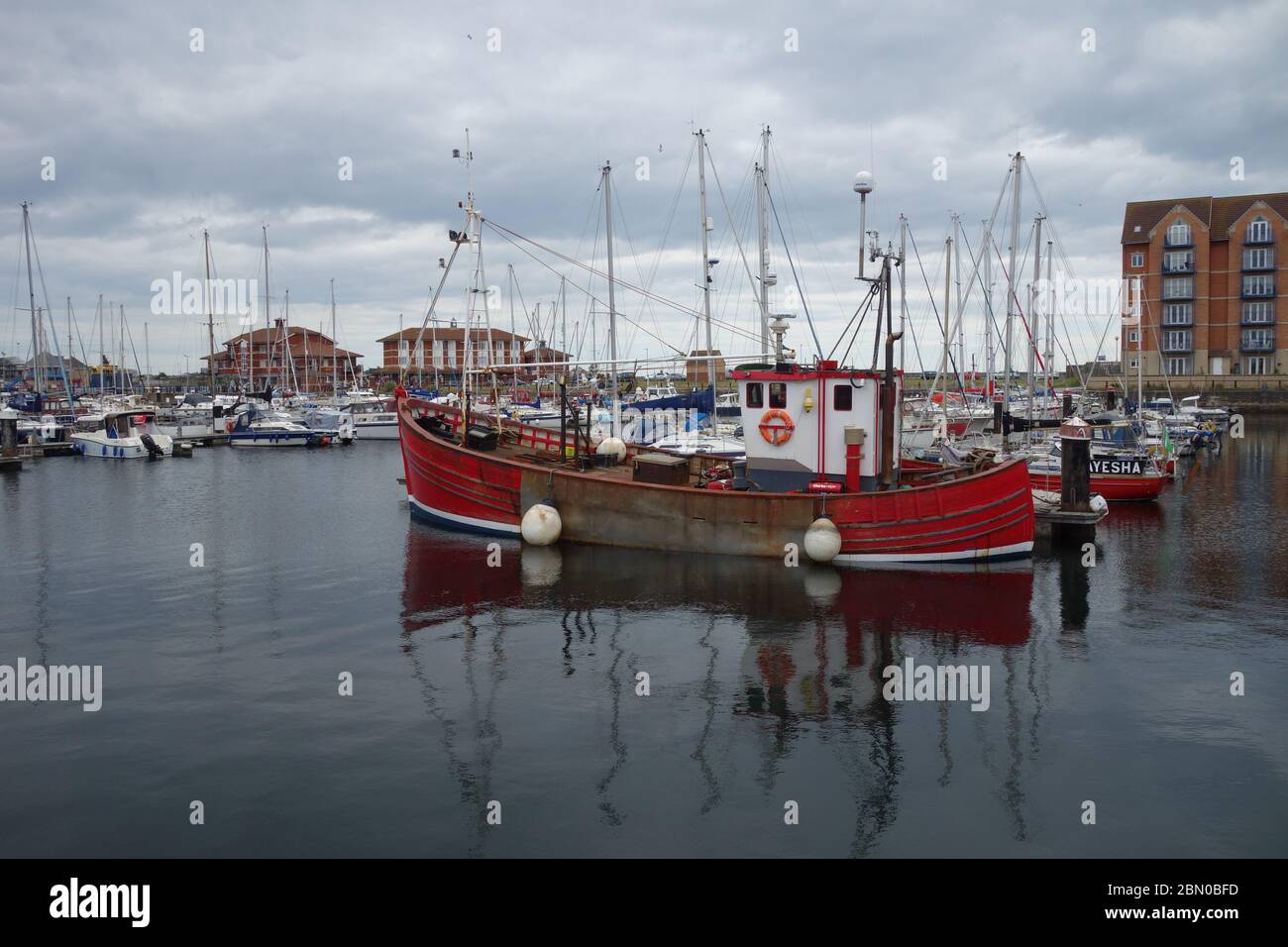 Fishing boat in hartlepool hi-res stock photography and images - Alamy