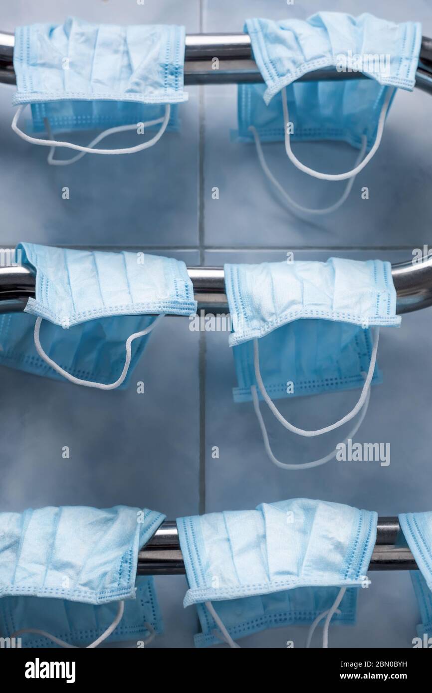 Single use surgical mask waste hi-res stock photography and images - Alamy