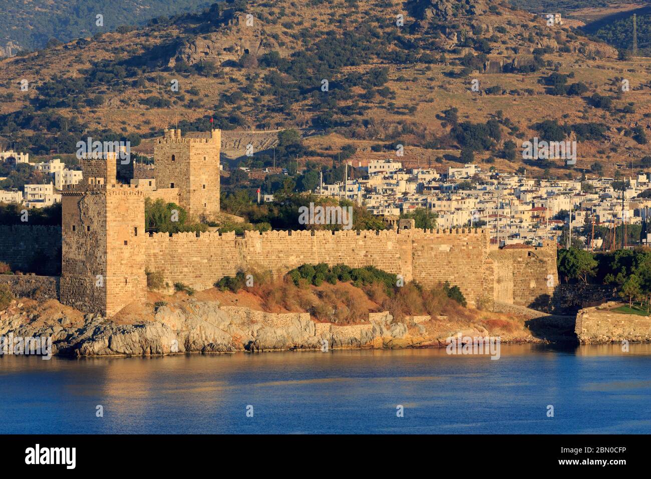 Castle of St. Peter,Bodrum,Turkey,Mediterranean Stock Photo - Alamy