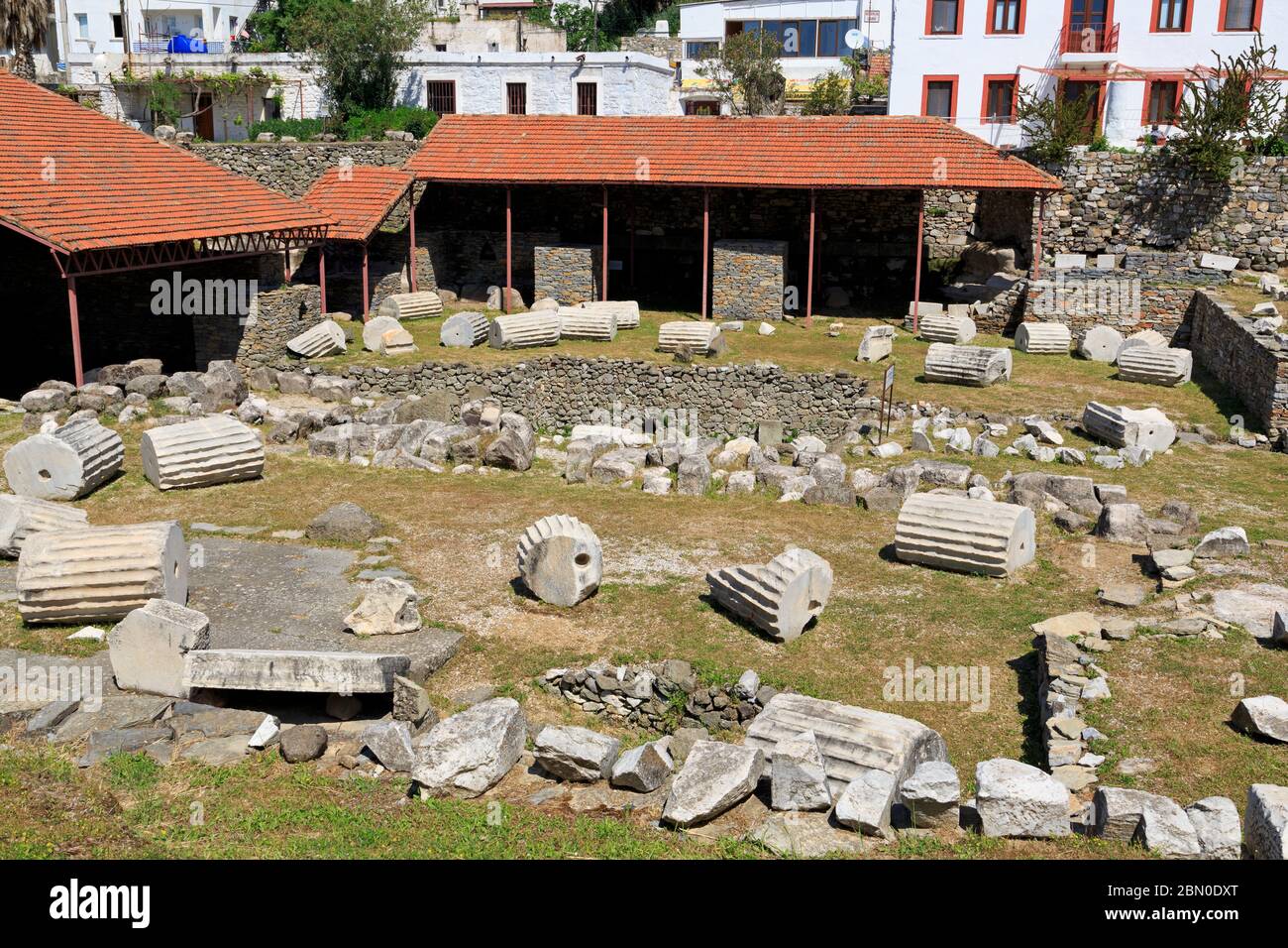 Bodrum turkey mausoleum hi-res stock photography and images - Alamy
