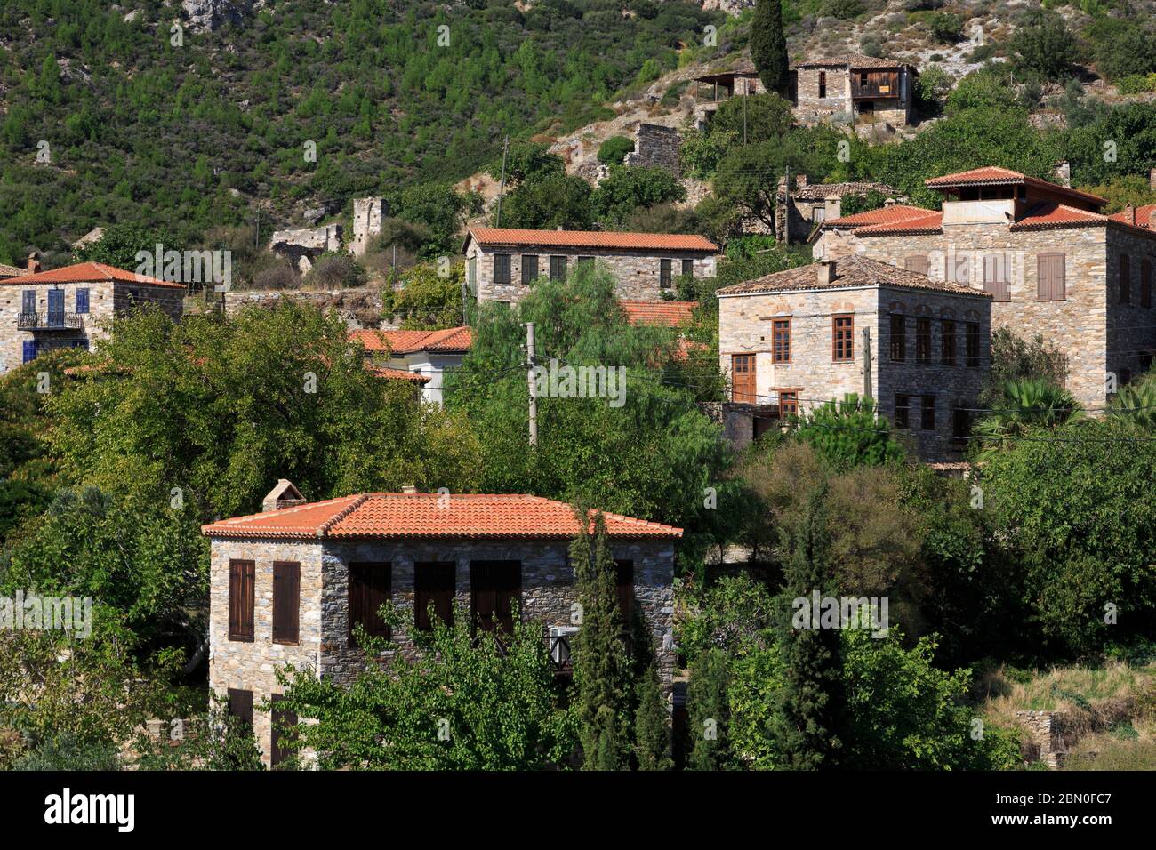 Village, Doganbey National Park, Turkey Stock Photo - Alamy