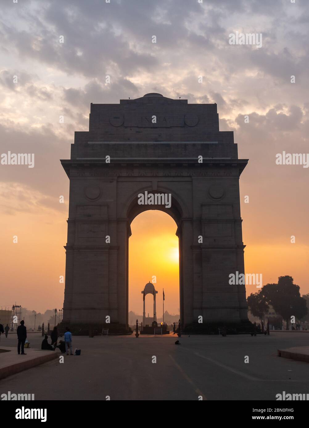 Delhi india gate park hi-res stock photography and images - Alamy