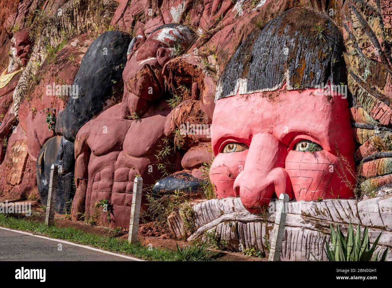 sculptures bas relief depicting the Inca and Indian indigenous ...