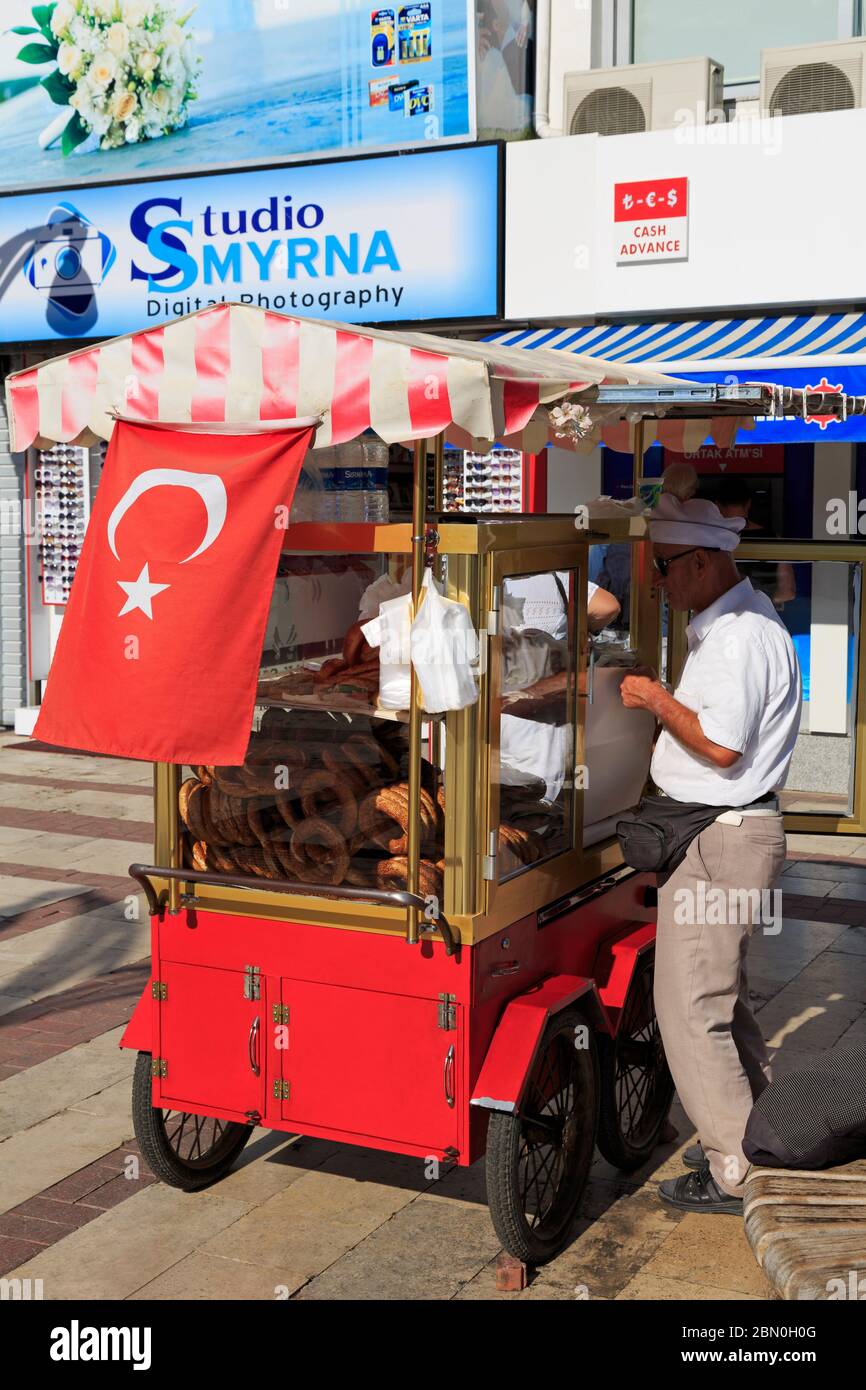 Street vendor in Kusadasi,Aydin,Province,Turkey,Mediterranean Stock ...