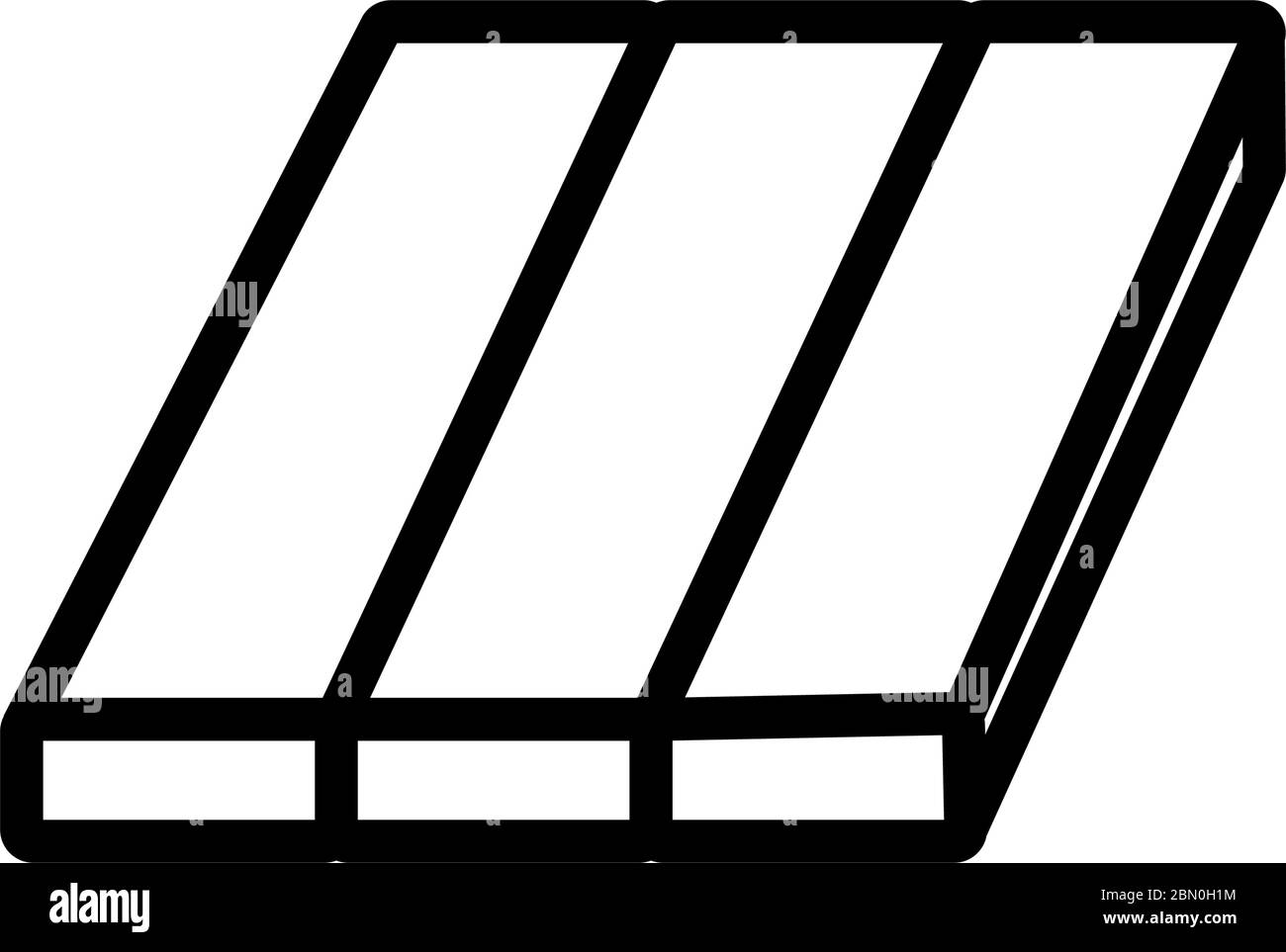 laminate material icon vector outline illustration Stock Vector Image ...
