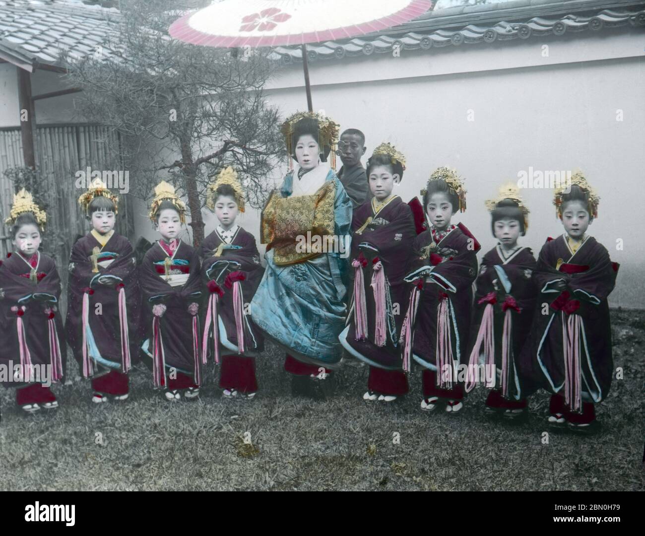 [ 1900s Japan - Japanese Courtesan ] — A Tayuu (太夫, high class ...