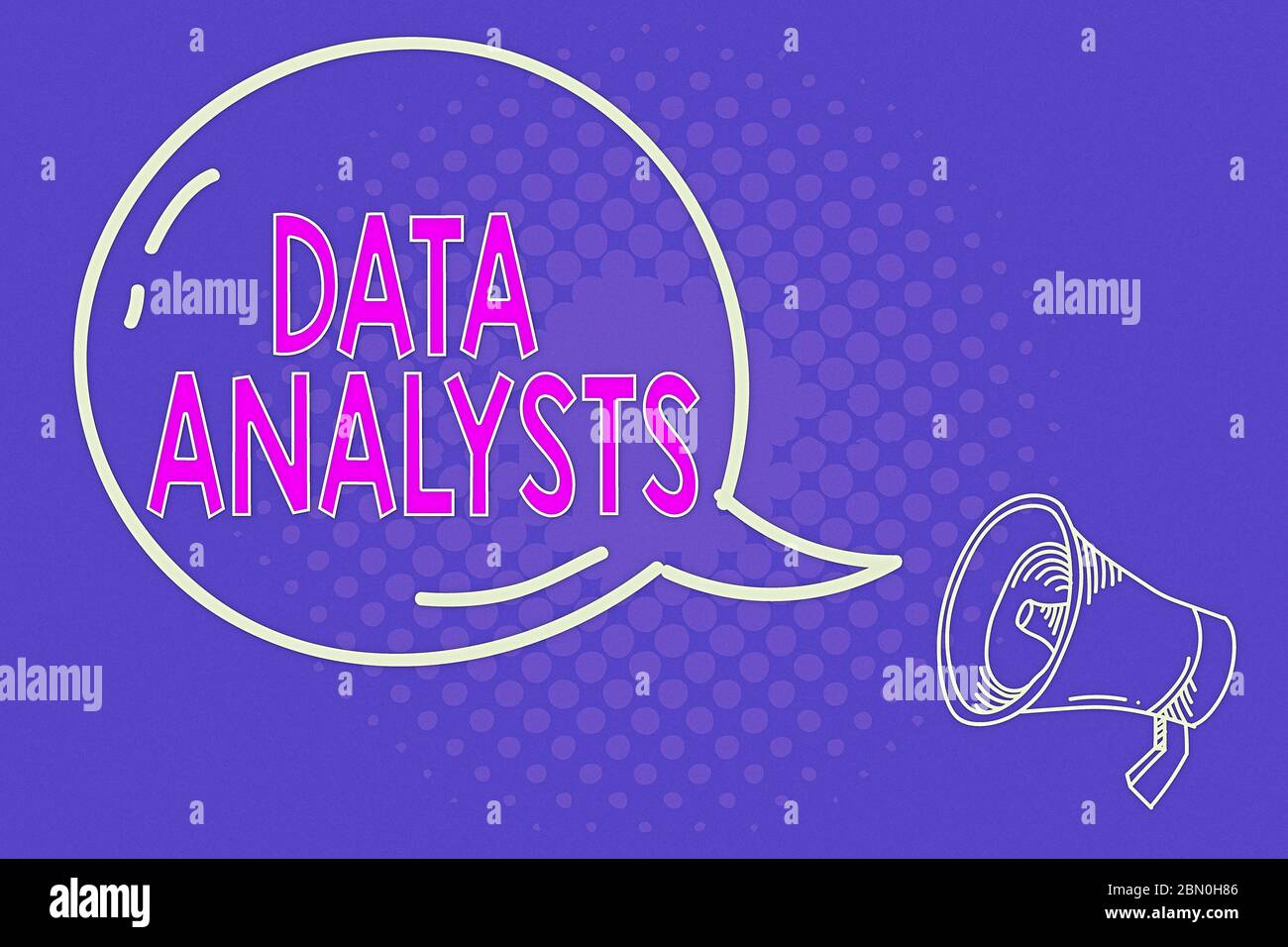 Handwriting text writing Data Analysts. Conceptual photo Programmer Design and Create Report ...