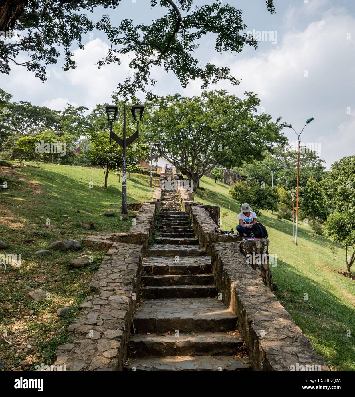 San Antonio Park in Cali Colombia Stock Photo - Alamy