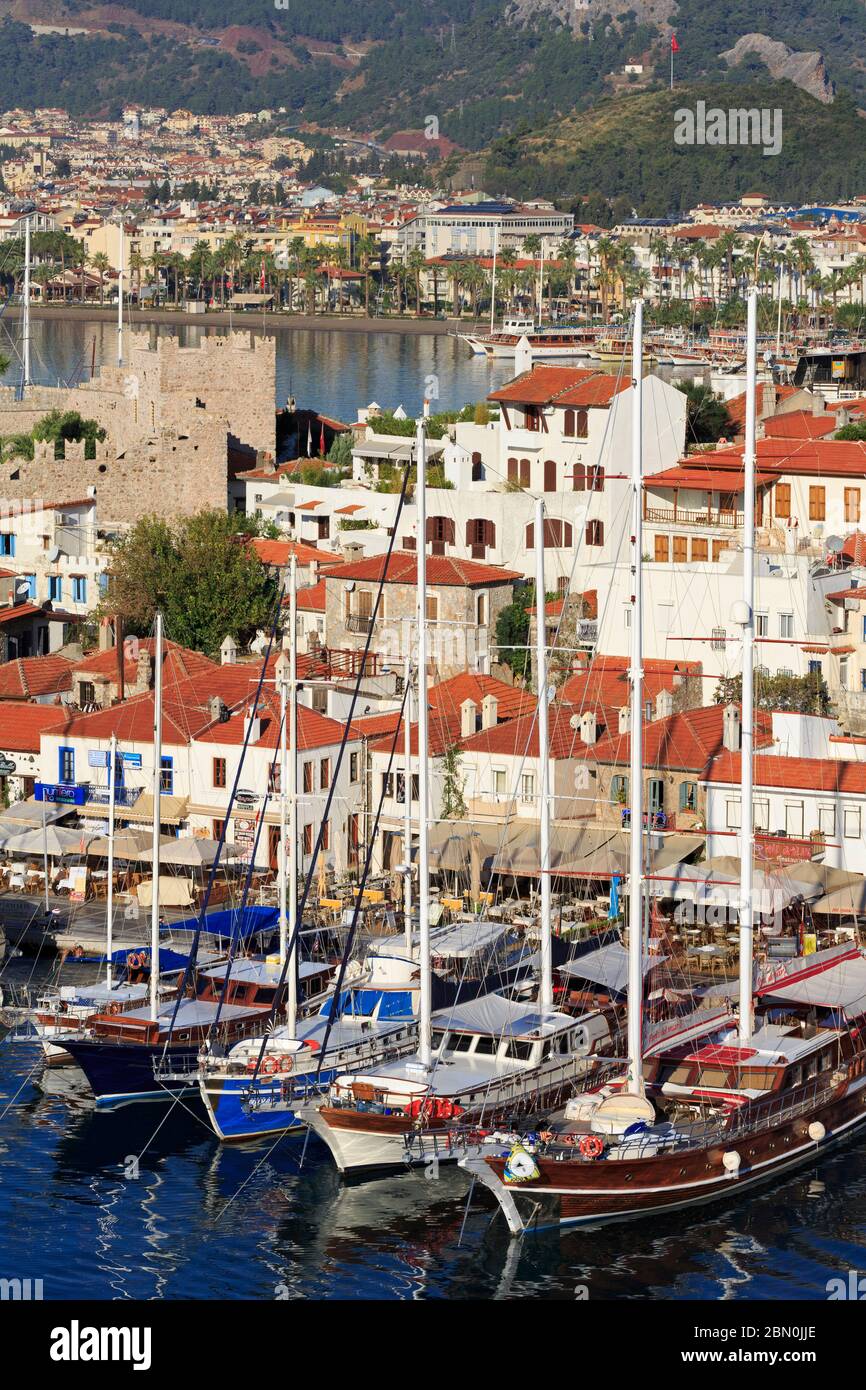 Ottoman castle marmaris hi-res stock photography and images - Alamy