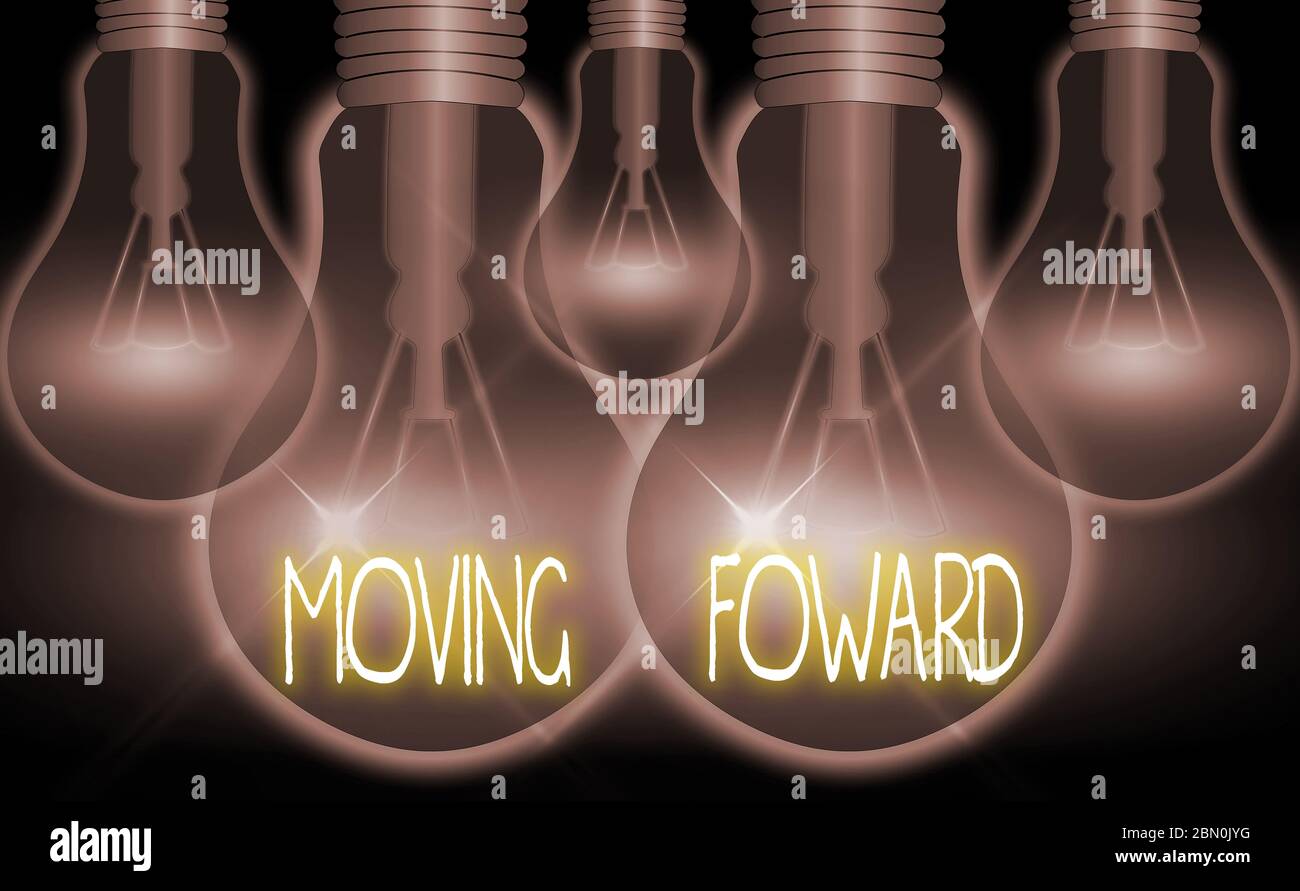 Conceptual hand writing showing Moving Foward. Concept meaning Towards ... Conceptual hand writing showing Moving Foward. Concept meaning Towards ...
