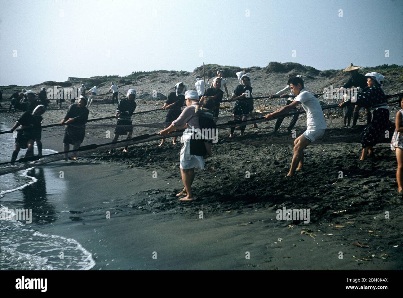 [ 1950s Japan - Japanese Fishermen at Work ] — Japanese fishermen and ...