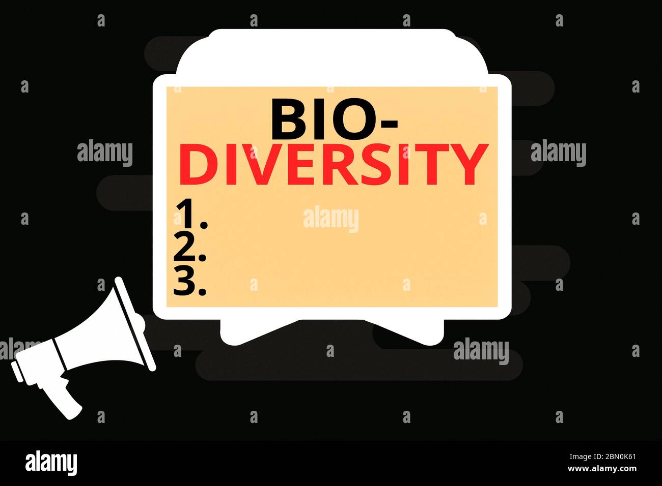 Handwriting text Bio Diversity. Conceptual photo Variety of Life ...