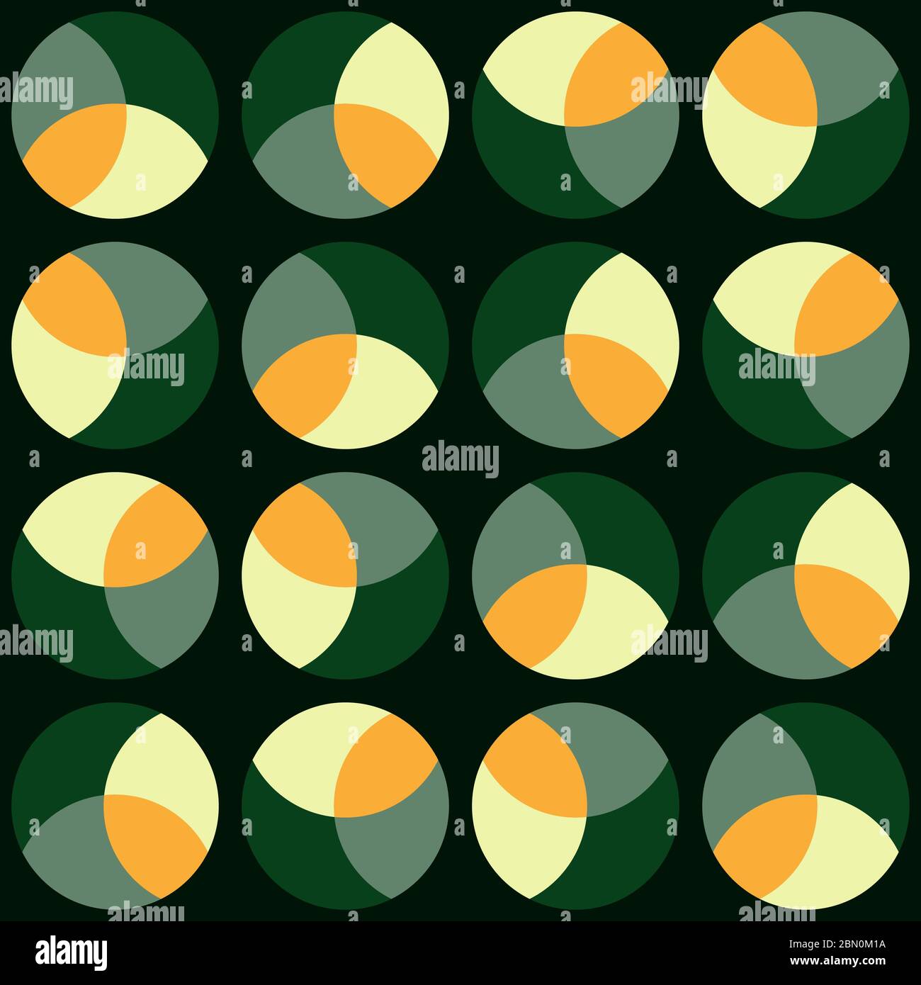Simple abstract geometric design. Rounded repeated pattern for textile ...