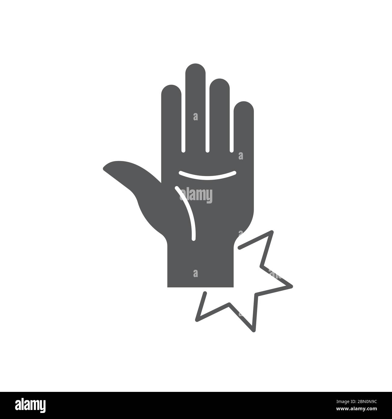 wrist pain vector icon symbol isolated on white background Stock Vector ...