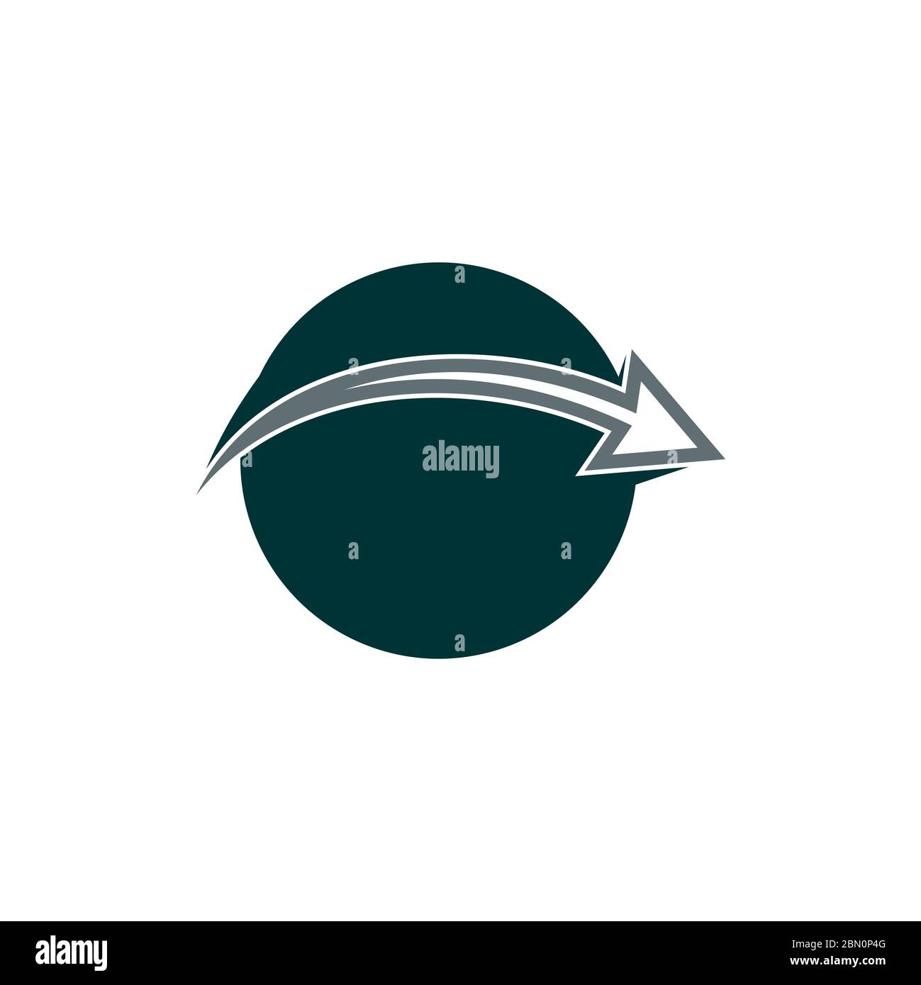 motion geometric arrow global logo vector Stock Vector Image & Art - Alamy