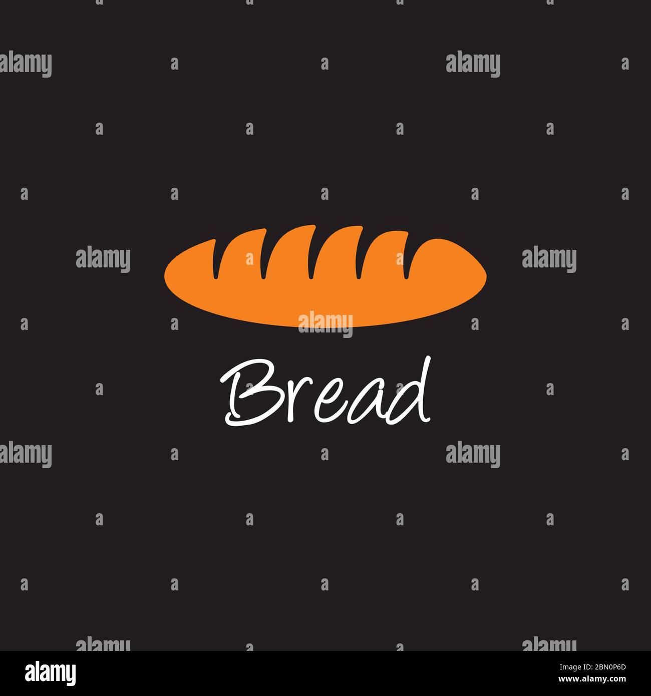 bread simple geometric logo vector Stock Vector Image & Art - Alamy