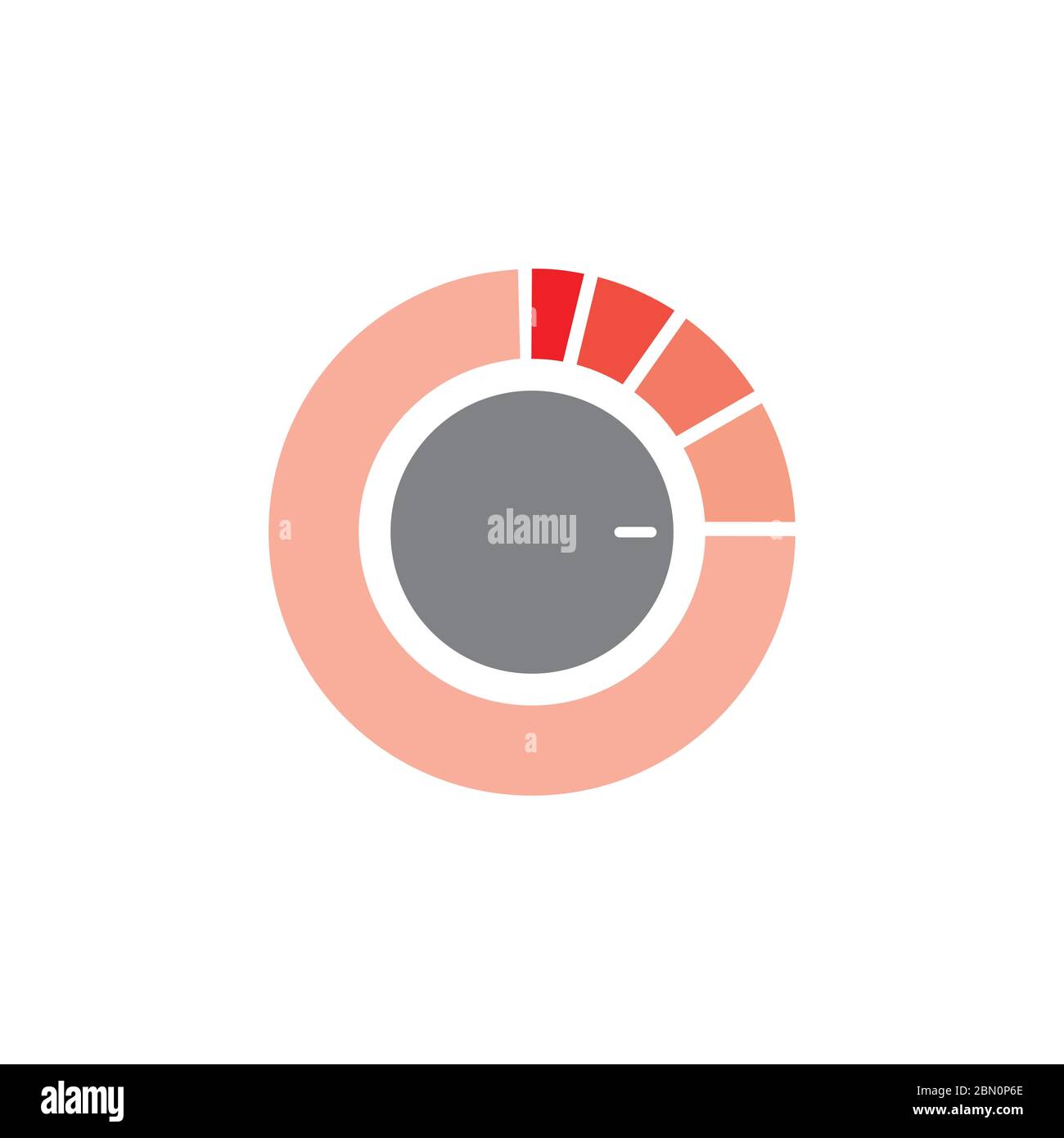 circle volume control symbol logo vector Stock Vector Image & Art - Alamy