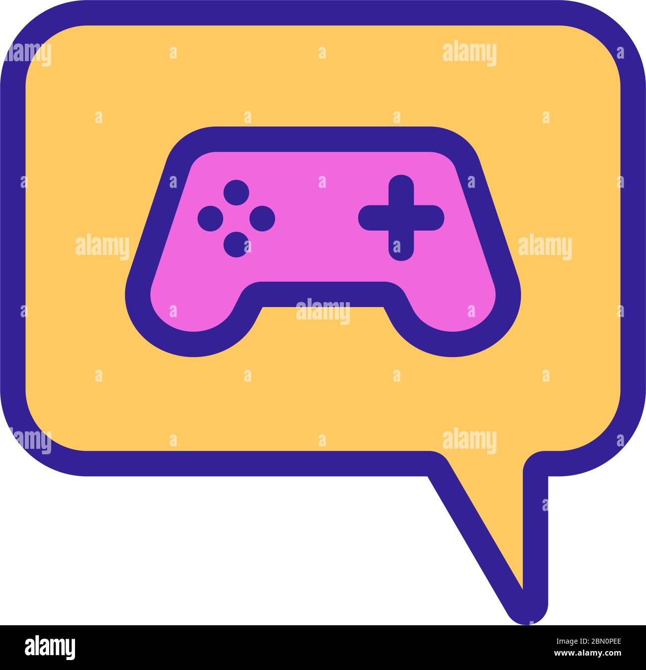 thought of video game console and game icon vector outline illustration ...