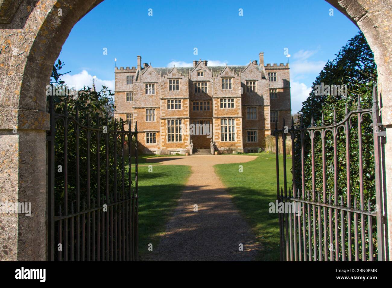 front view of Chastelton House building, National Trust, near Moreton ...