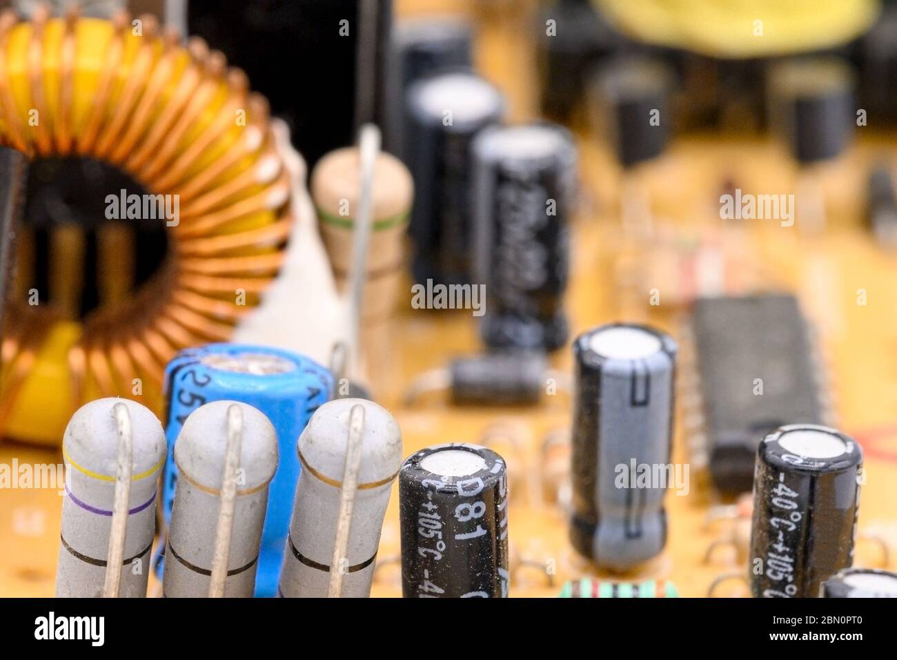 Old fashioned electrical components hi-res stock photography and images ...