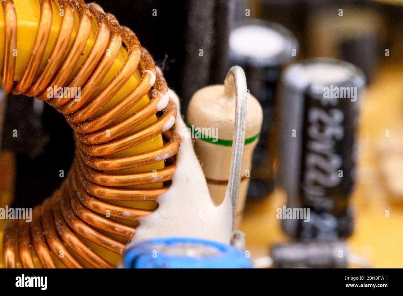 Old fashioned electrical components hi-res stock photography and images ...