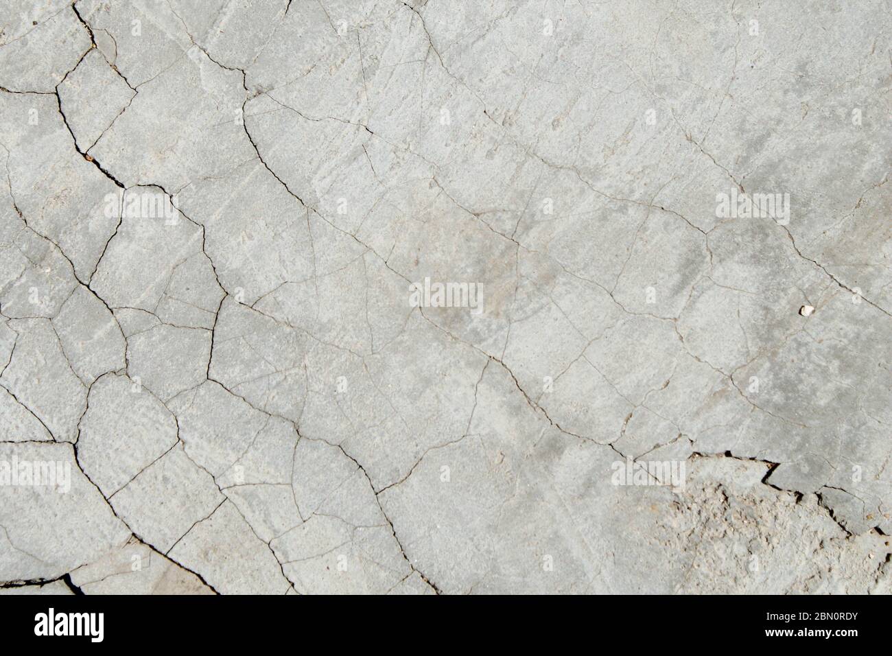 Cracked concrete texture. Faults and cracks on the stone surface Stock ...