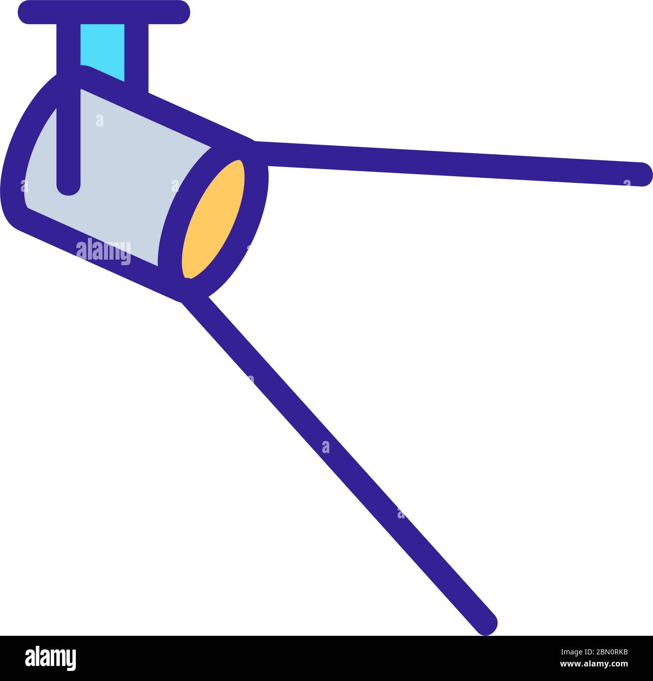 radiates light floodlight icon vector Stock Vector Image & Art - Alamy