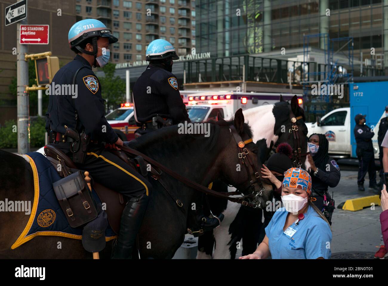 Caring police officers hi-res stock photography and images - Alamy