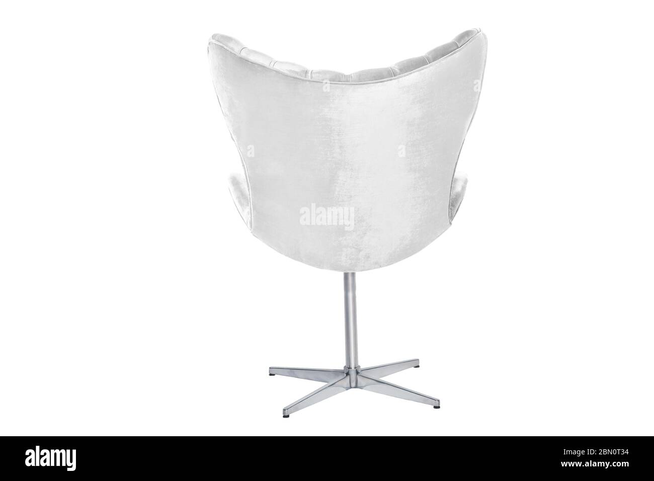 armchair. Modern designer chair on white background. Texture chair ...