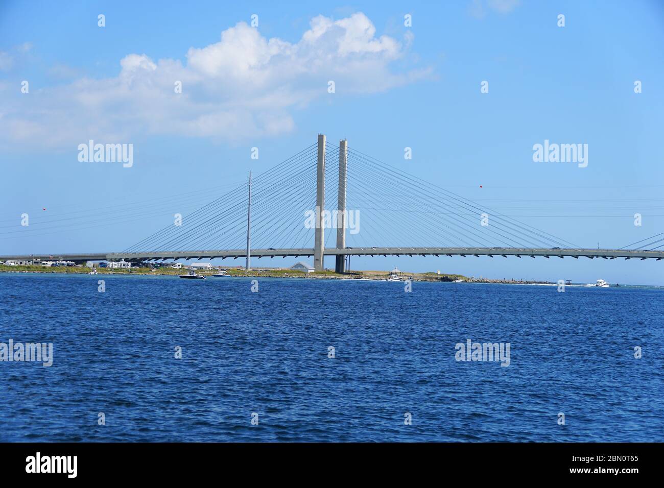 Indian river bridge hi-res stock photography and images - Alamy