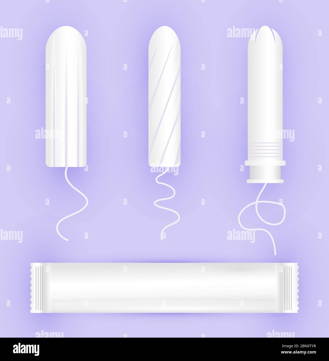 Feminine tampons icon. Woman menstrual care. Illustration of feminine ...