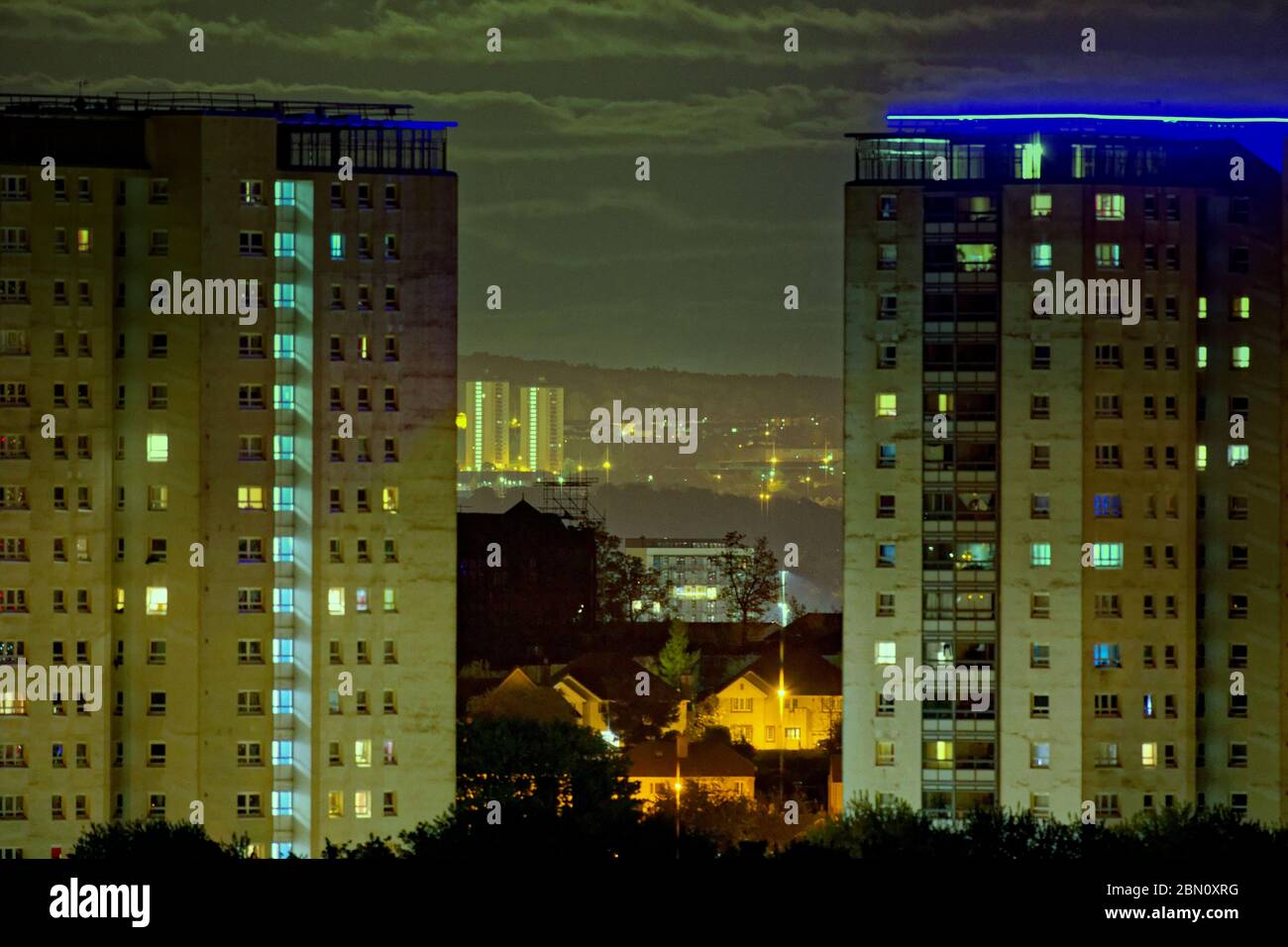 Castlemilk estate in glasgow hi-res stock photography and images - Alamy