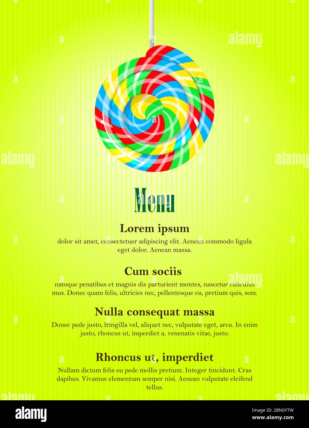 Lollies vector vectors Stock Vector Images - Alamy