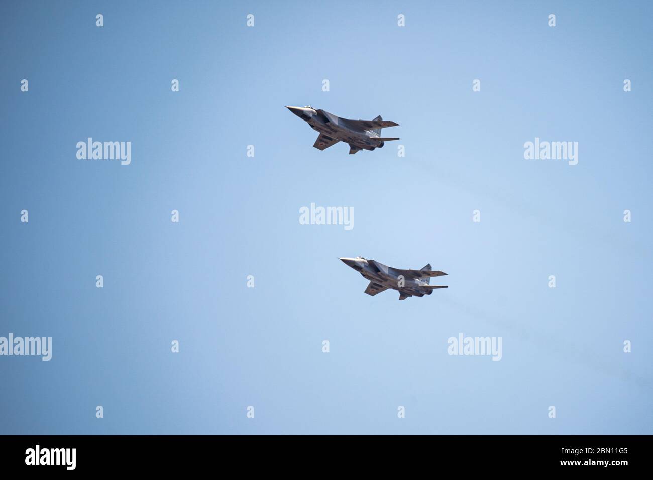 Russia, Khabarovsk - May 9, 2020: Su-24M2 upgraded front-line bomber ...