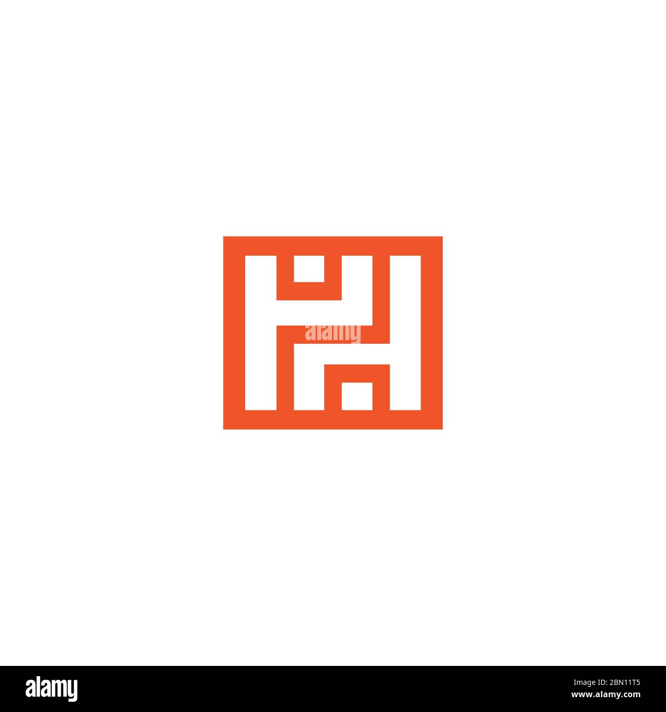 Initial letter hh logo or h logo vector design template Stock Vector ...