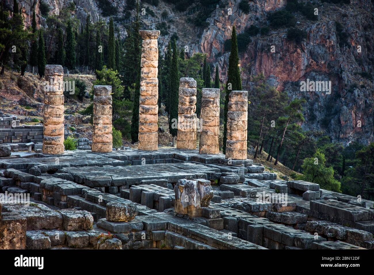 Oracle of apollo at delphi hi-res stock photography and images - Alamy