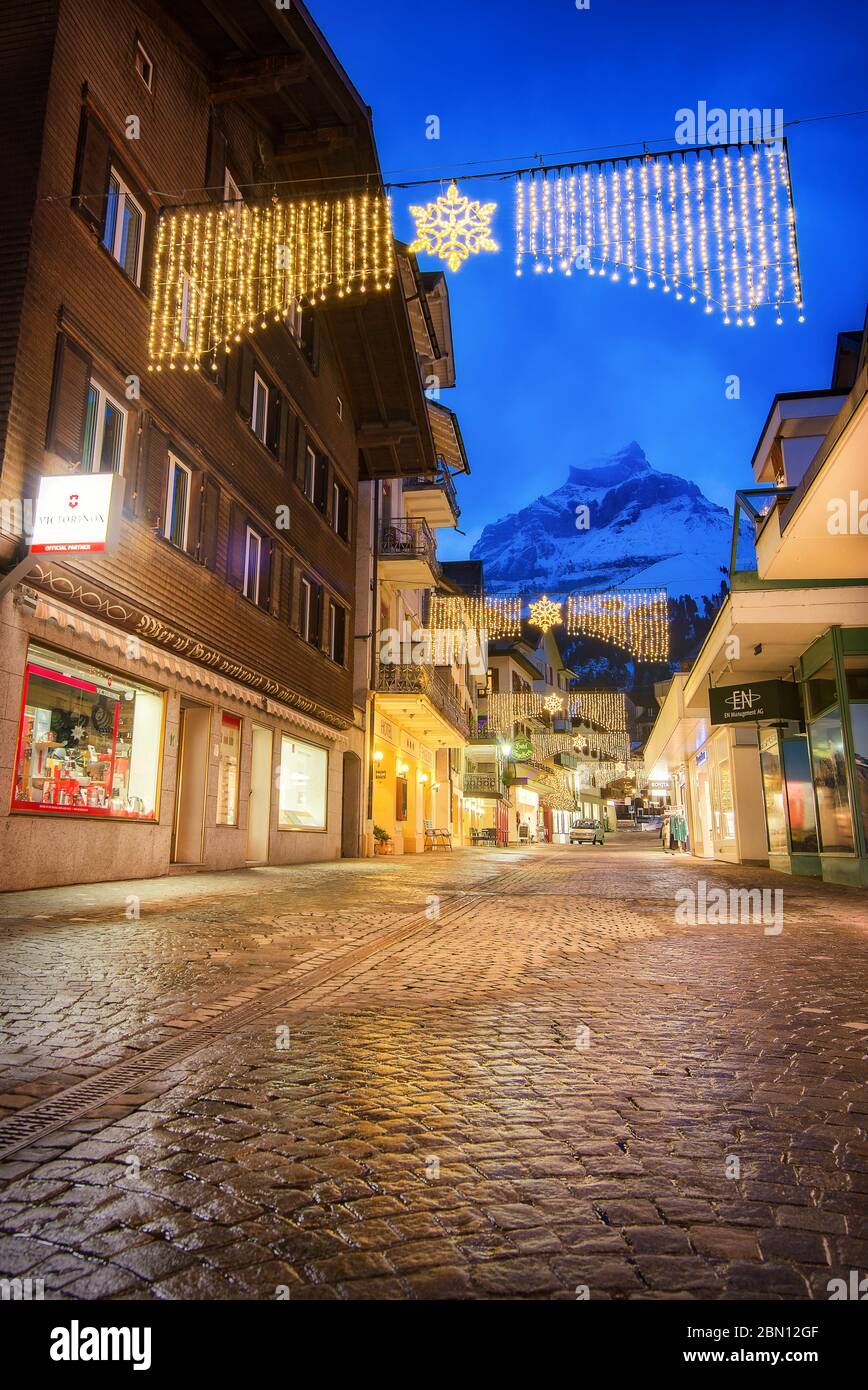 Engelberg switzerland town hi-res stock photography and images - Alamy