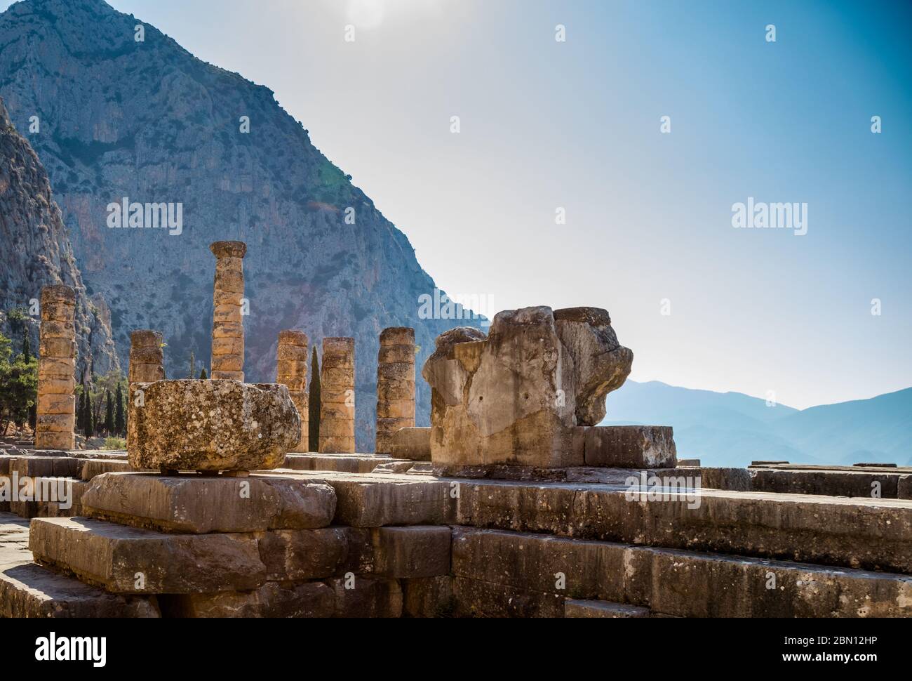 Oracle of apollo at delphi hi-res stock photography and images - Alamy